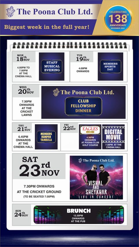 Home - The Poona Club Ltd