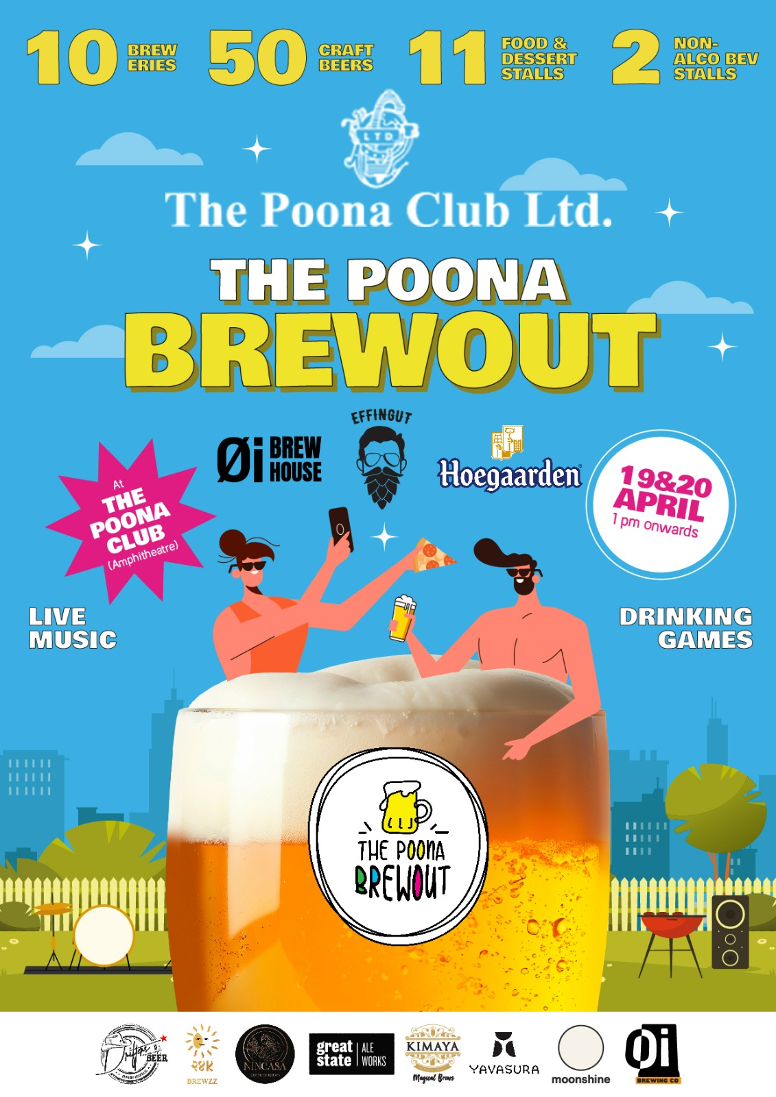 The Poona Brewout on 19 & 20 April 1PM at The Poona Club - The Poona ...